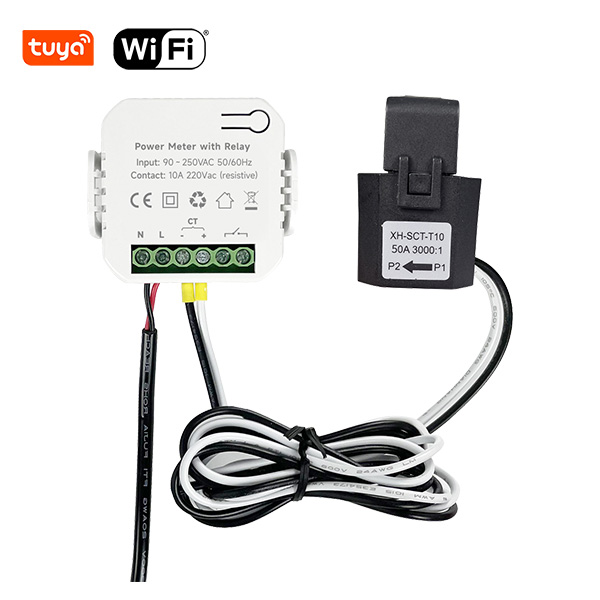 China Smart Energy Meter with WiFi – Tuya Clamp Power Meter factory and ...